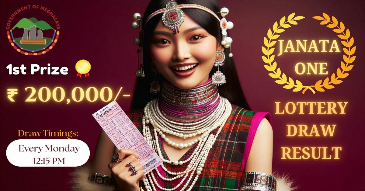 Easy Lottery: Janata One Result Dated 27-01-2025 - Meghalaya State ...
